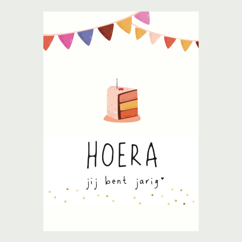 Hoera je bent jarig | Topgeschenken.nl