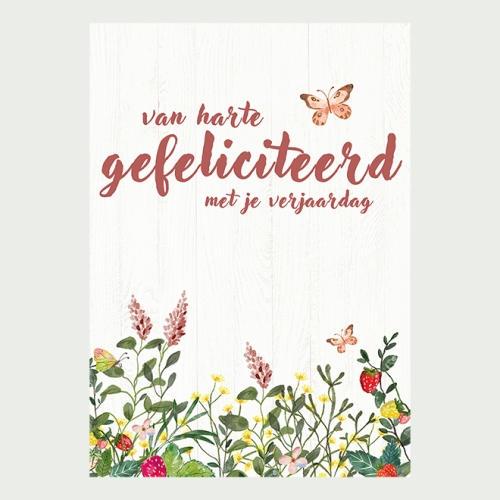 Van harte gefeliciteerd met je verjaardag | Topgeschenken.nl